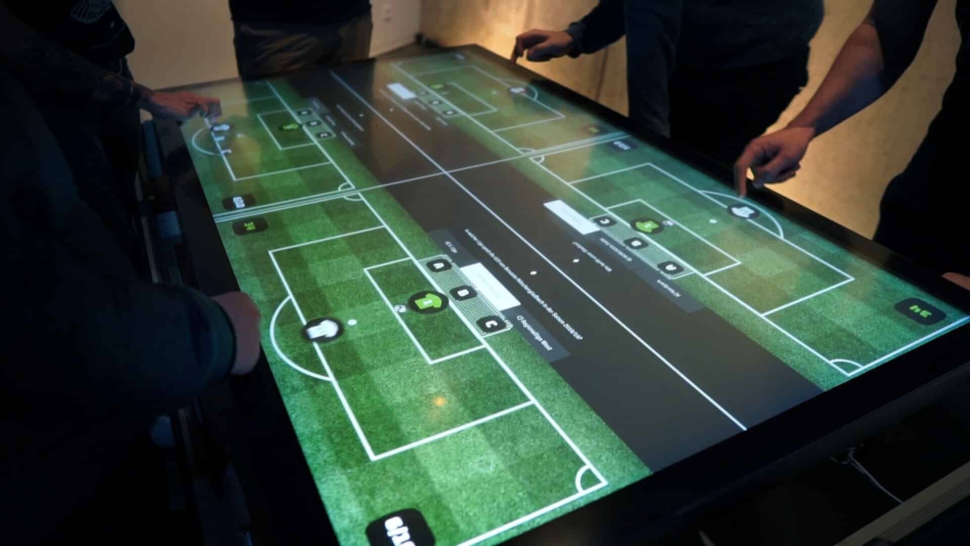 Interactive Club Museum Foal World ⚽ 65-inch Multitouch Table